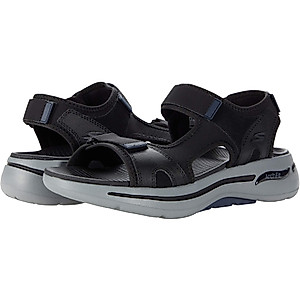 Skechers Go Walk Arch Fit Sandal - Mission Black/Navy 10 D (M)
