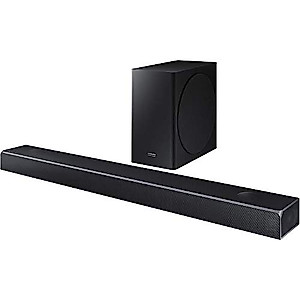 SAMSUNG QN82Q900RB 82-inch Q900 QLED Smart 8K UHD TV Bundle 370W Virtual 5.1.2-Channel Soundbar System with Wireless Subwoofer
