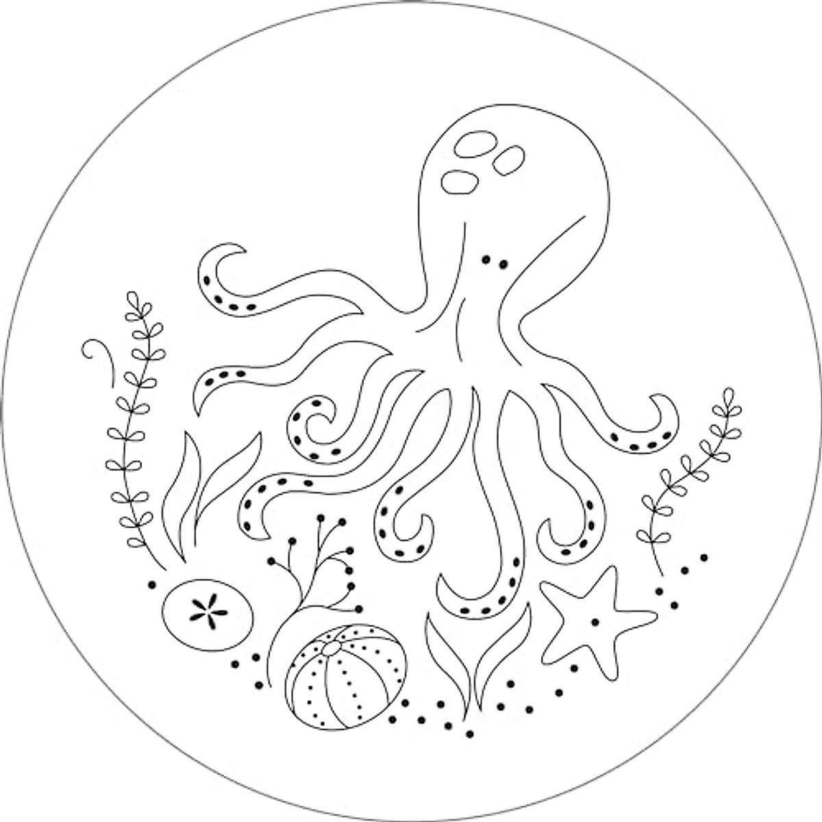 Nautical Embroidery Pattern Transfers (set of 10 hoop designs!)