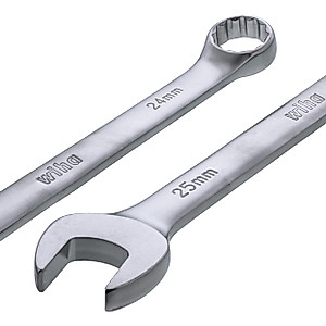 Wiha 30492 31 Piece Combination Wrench Tray Set - SAE and Metric
