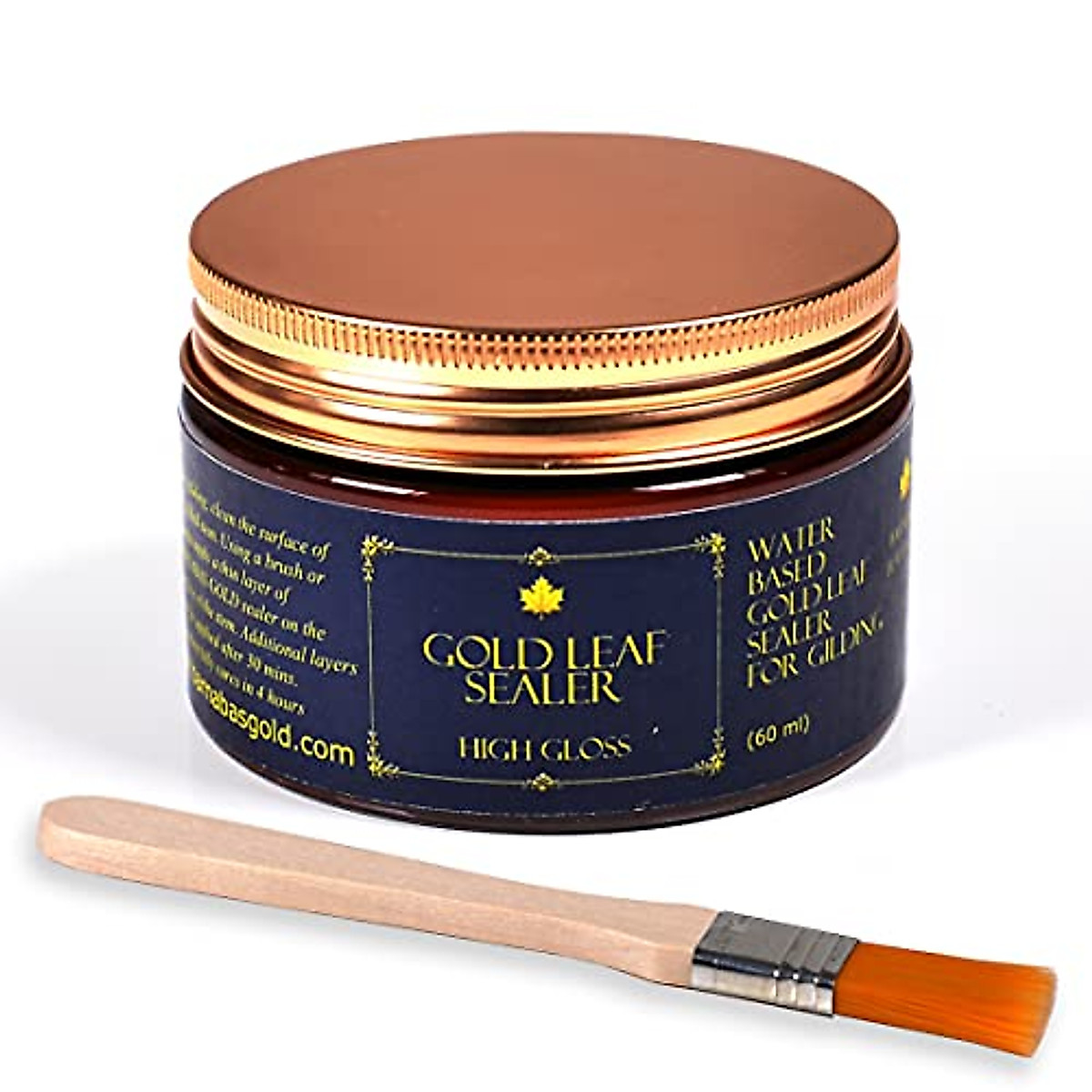 Gold Leaf Sealer 120ml with Bonus Brush
