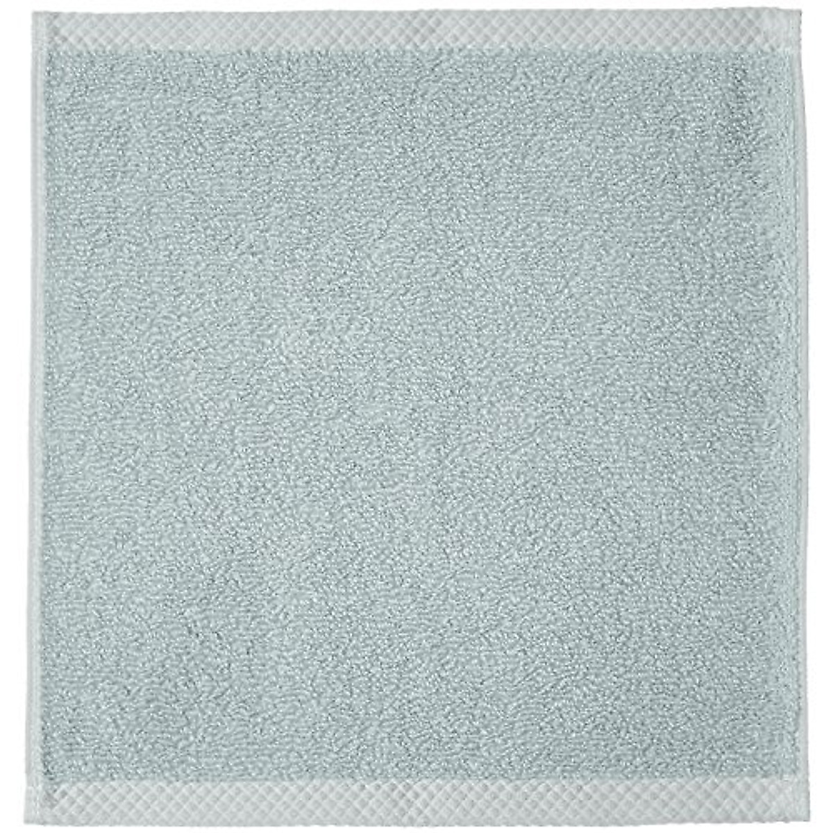 Amazon Basics Quick-Dry Washcloth - 100% Cotton, 12-Pack, Ice Blue
