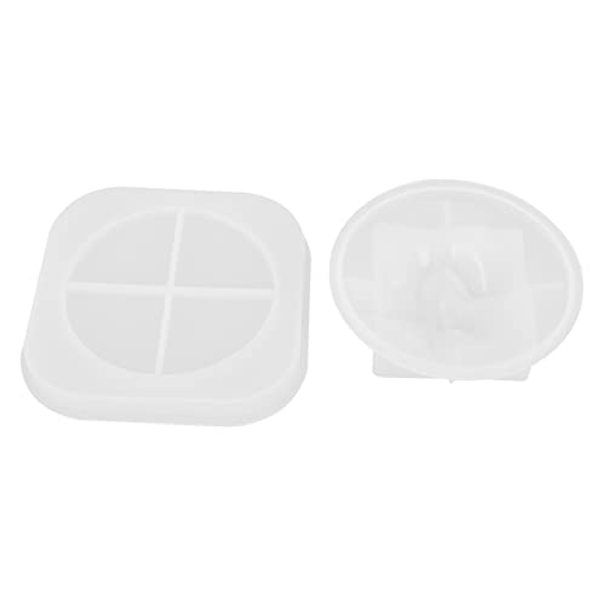 COHEALI 1 Set Silicone Mold Silicone Tray Jewelry Tray Crystal Candles Soap Silicone Molds for Resin Ashtray Casting Resin Casting Mold Resin Mold Mountain Range Resin Mold Candlestick