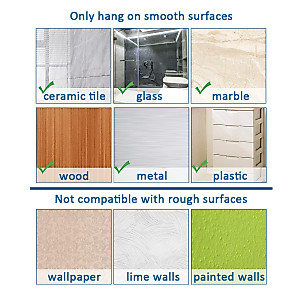 Heavy Duty Self Adhesive wall towel hooks Waterproof stick on bathroom kitchen door wall mount stainless steel matte black for hanging clothes robe coat, metal no drill rustproof oilproof 6 pack