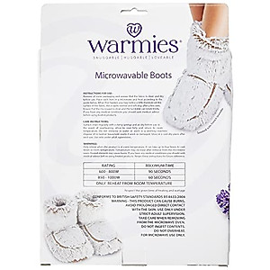 Warmies Men's Slipper boots, Beige, 1 Pair (Pack of 1)