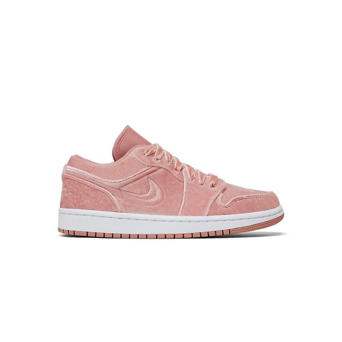 Jordan Womens WMNS Air 1 Low SE DQ8396 600 Pink Velvet - Size 9W