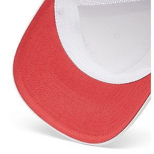 Columbia Unisex Pfg Mesh Ball Cap, White, Vivid Blue, Usa Flag, Large/X-Large