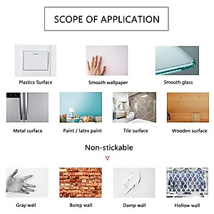 Flowers Rose Wall Stickers, Removable Romantic Wall Stickers Murals, Beautiful Red Rose Wall Decals for Living Room Bedroom TV Background Kids Girls Rooms Decoration (48 x 30inch)