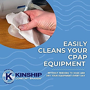 CPAP Mask Cleaning Wipes (150 Count, 2-75 count canisters) Unscented & Lint-free Cleaning for CPAP & BIPAP Machines