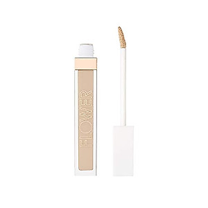 FLOWER BEAUTY By Drew Barrymore Light Illusion Full Coverage Concealer - Diffuse Dark Under Eye Circles + Blurs Blemishes - Weightless Formula + Crease Proof Makeup (Fair)