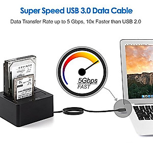 Rankie USB 3.0 Cable, Type A to Type A, 1-Pack 6 Feet