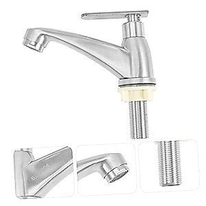 Gadpiparty 5pcs Black Sink Faucet Bathroom Black Bathtub Faucet Bathroom Faucet Faucets for Bath Sinks Waterfall Faucet for Bathroom Sink Faucet for Bathtub Black Faucet Stainless Steel