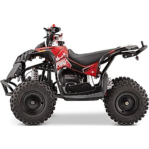 MotoTec Renegade 40cc 4-Stroke Kids Gas ATV Red