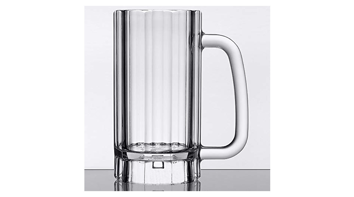 G.E.T. Shatter-Resistant Plastic Beer Mug - Set of 4