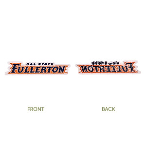 Desert Cactus Cal State Fullerton Patch University California Titans CSUF Embroidered Patches Applique Sew or Iron On Blazer Jacket Bag (Patch - Design A)
