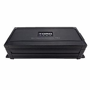 TORO TECH – R6, 8000 Watts MAX – 3200 Watts RMS 0.5Ω Stable Monoblock Car Amplifier Sound Quality Class D Design, Built-in Auto Sensing Turn-On, Subwoofer Amplifier