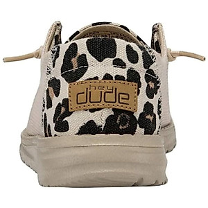 Hey Dude Girl's Wendy Youth Funk Leo Safari Size 2 | Girl’s Shoes | Girl’s Lace Up Loafers | Comfortable & Light-Weight