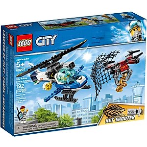 LEGO City Sky Police Drone Chase 60207 Building Kit (192 Pieces)