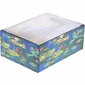 The Gifted Stationery 36-Count Assorted Box All Occasion Greeting Cards with Envelopes, Notecards, Artistic Design Inspired by Monet Painting, 5 x 3.5 in