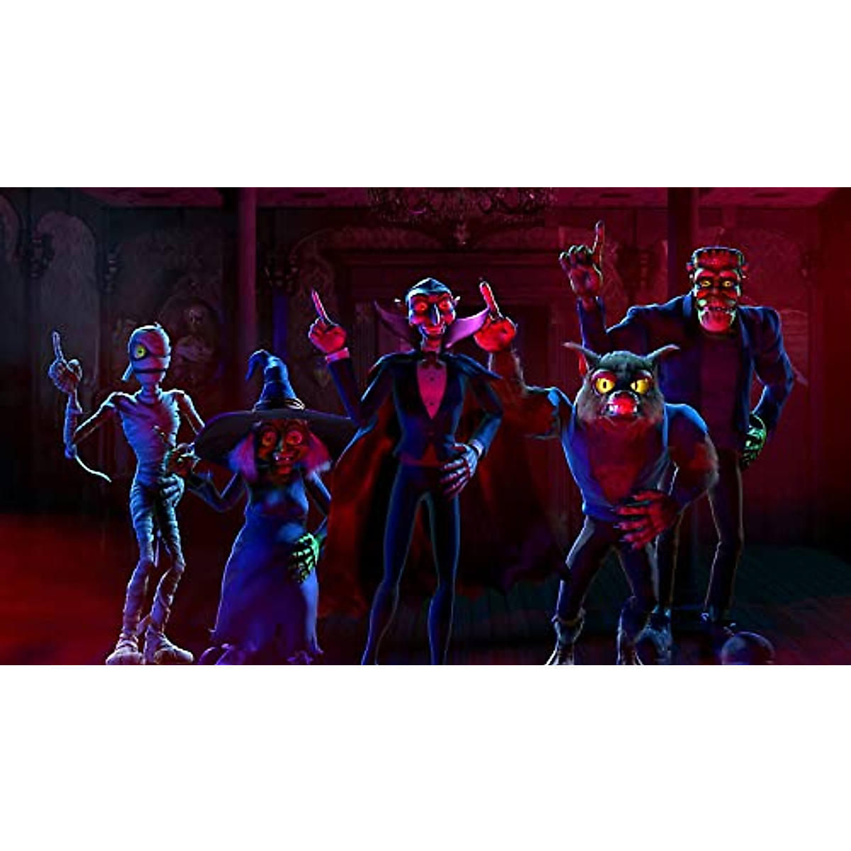 AtmosFX® Halloween Digital Decoration on USB Includes 8 Atmosfx Video Effects for Hallloween