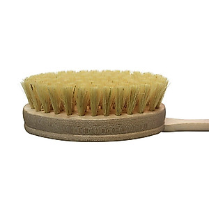 Yerba Prima Tampico Skin Brush (Pack of 1) - Natural Vegetable Fiber Bristles for Dry Skin Brushing