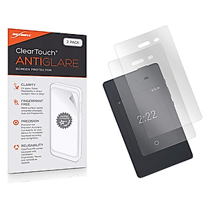BoxWave Screen Protector Compatible with Light Phone II - ClearTouch Anti-Glare (2-Pack), Anti-Fingerprint Matte Film Skin for Light Phone II
