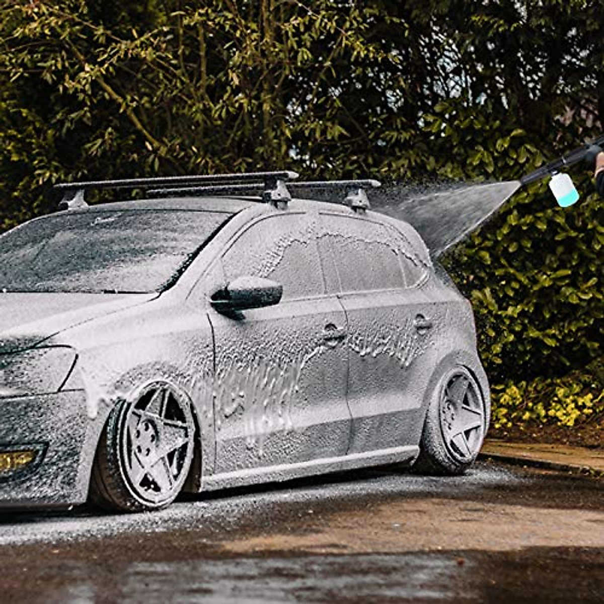 Workmoto Electric Pressure Washer, Power Washer with Foam Cannon, 3500 PSI 2.4 GPM