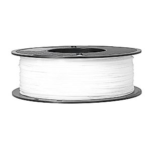1.75mm PLA Print Filament, 3D Printer Roll Filament Plastic Shell 1kg Spool for Industrial Devices(Transparent)