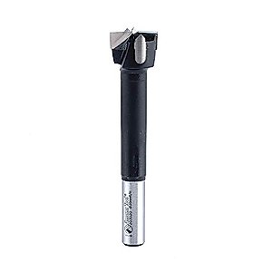Amana Tool - 203020 Carbide Tipped Hinge Boring Bit 20mm Dia x 90mm Long x 10mm Shank