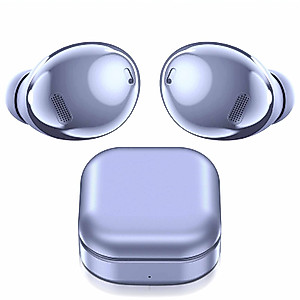 UrbanX Street Buds Pro Bluetooth Earbuds for Oppo Reno 10x Zoom True Wireless, Noise Isolation, Charging Case, Quality Sound, Sweat Resistant, Purple (US Version)