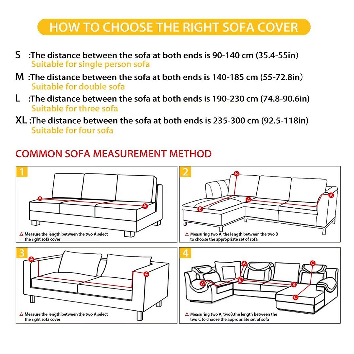 GOSTONG Leopard Print Sofa Cover Cushion Couch Stretch Couch Covers, Sofa Slipcover Furniture Protector for Living Room Universal Sofa Cover for Armchair/Loveseat/Couch/Big Sofa