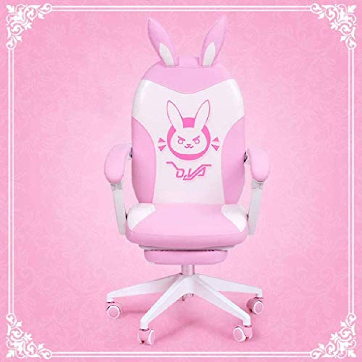 Pink Cute Anchor Computer Chair Home Modern Minimalist Live Dormitory Backrest Lift Game Swivel Chair