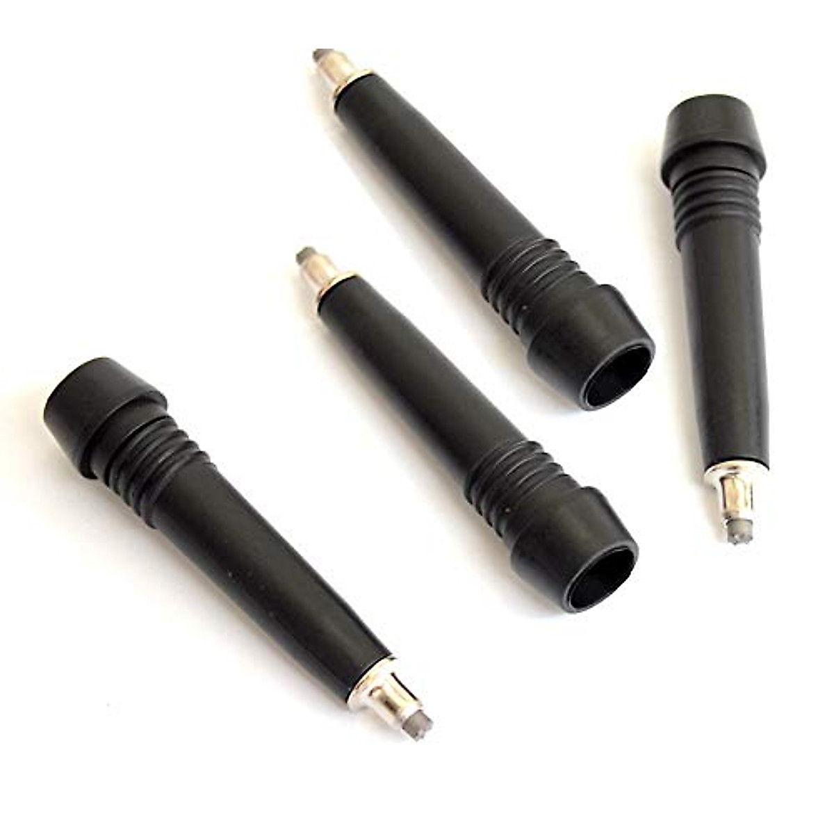 5Pcs Trekking Pole Tips Universal Trekking Poles Replacement Tips Fits for Standard Trekking, Walking and Hiking Pole, Black