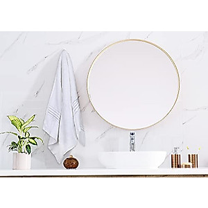 Utopia Towels Premium Bundle - Cotton Bath Towels, White, (27 x 54 Inches), Pack of 4 with Cotton Hand Towels White (16x28 inches), Pack of 6