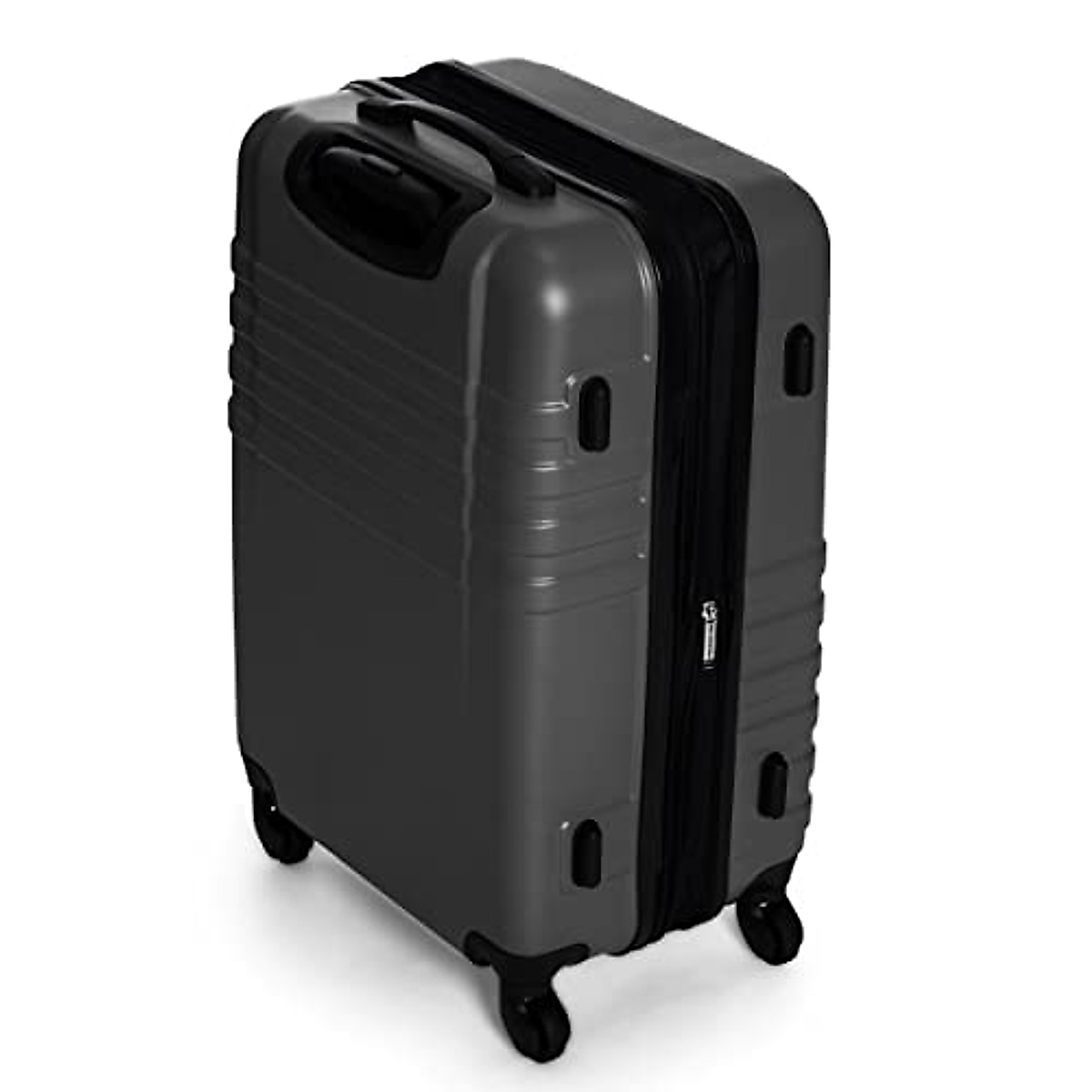 Ben Sherman Hereford Spinner Travel Upright Luggage, Grey, 24-Inch Checked