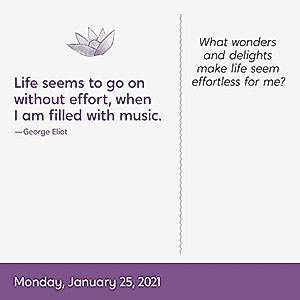 A Year of Gratitude Page-A-Day Calendar 2021