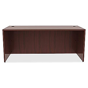 Lorell Essentials Desk, Mahogany