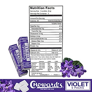 Violet Mints - Choward's (6 Pack)