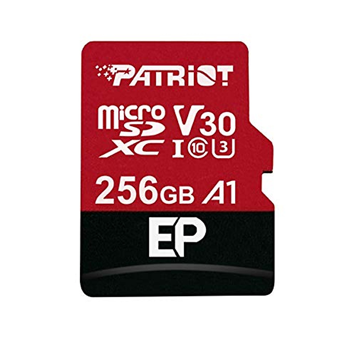 Patriot 256GB A1 / V30 Micro SD Card for Android Phones and Tablets, 4K Video Recording - PEF256GEP31MCX