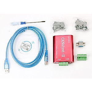 TOPCHANCES New CANalyst-II USB to CAN Analyzer CAN-Bus Converter Adapter Support ZLGCANpro