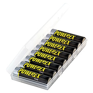 Powerex Pro High Capacity Rechargeable AA NiMH Batteries (8-Pack) + Powerex Precharged Rechargeable AAA NiMH Batteries (4-Pack)