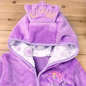 JUNG KOOK Toddler Baby Boys Girls Cartoon Bathrobe Cape Beach Towel Hoodie Robe Night-Robe