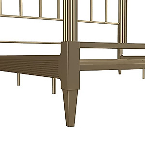 CosmoLiving by Cosmopolitan Blair Bed, Gold