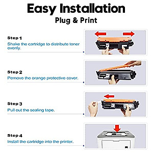 ONLYU Compatible Toner-Cartridge Replacement for HP 94A CF294A 94X CF294X for HP Laserjet Pro M118dw MFP M148dw M148fdw M149fdw Laserjet M118 M148 M149 Toner Ink (Black, 1-Pack)