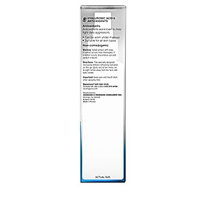 Neutrogena Hydro Boost City Shield Replenishing Facial Mist Gel with Hydrating Hyaluronic Acid and Antioxidants, Non Comedogenic, 3.3 fl. oz