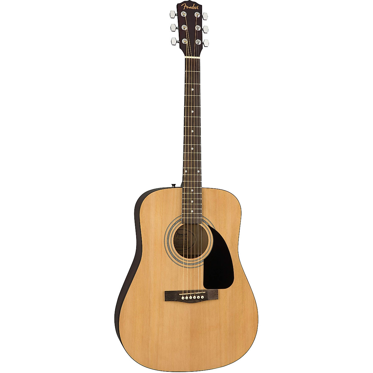 Fender FA-115 Dreadnought Acoustic Guitar Bundle with Gig Bag, Tuner, Strings, Strap, Picks, and Austin Bazaar Instructional DVD