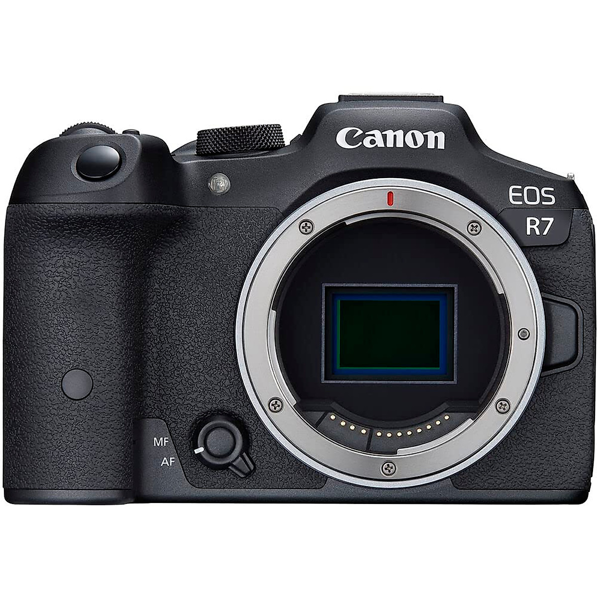 Canon EOS R7 Mirrorless Camera (5137C002) + Canon 16mm Lens (5051C002) + Sony 64GB Tough SD Card + Filter Kit + Bag + Charger + LPE6 Battery + Telephoto Lens + Card Reader + More (Renewed)