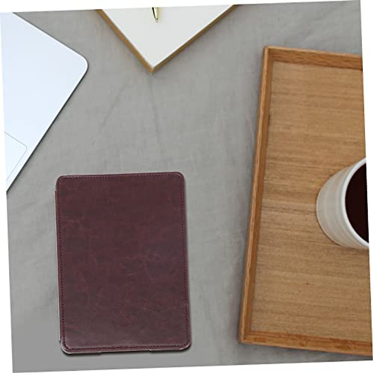 UKCOCO Electronics Case Ebook Leather Case Ereaders Ebook Lightweight Protectors Case E- Reader Case Protector Reader Protection Cap Pu Coffee E-Reader