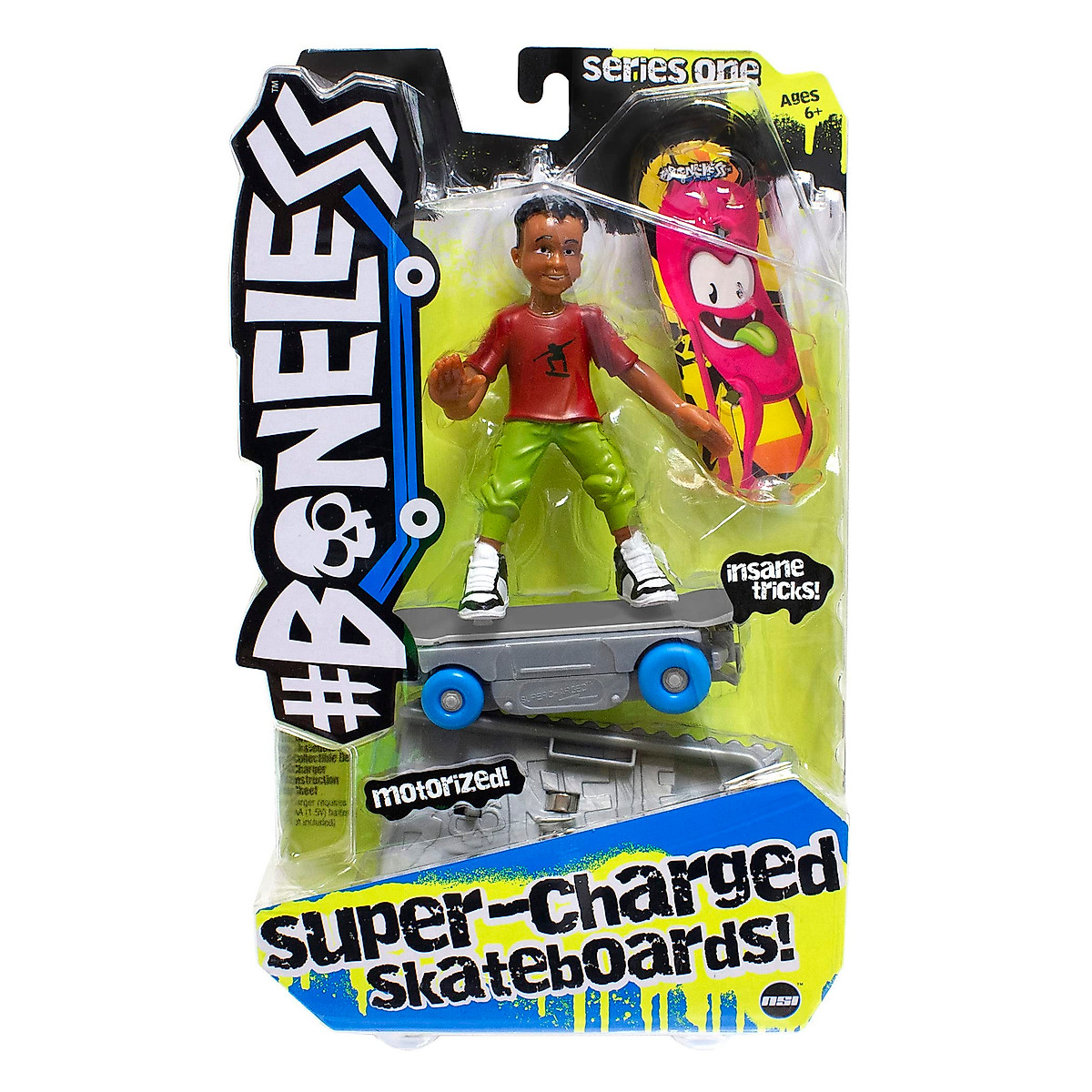 NSI #Boneless Super-Charged Skateboards - Booker, Small (66913)