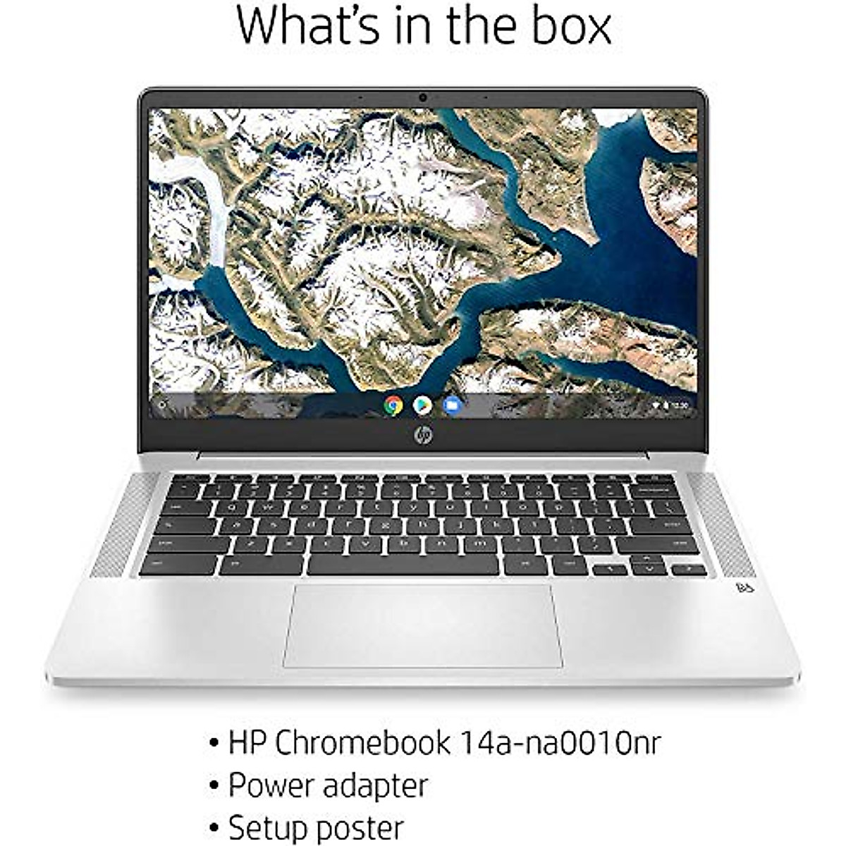 HP 2021 Chromebook 14" HD Student Laptop, Intel Celeron N4000(up to 2.6GHz), 4GB RAM, 32GB eMMC Backlit-KB, Webcam, Fast Charge, WiFi, USB-A&C, BT, Chrome OS, w/Masdrow Accessories